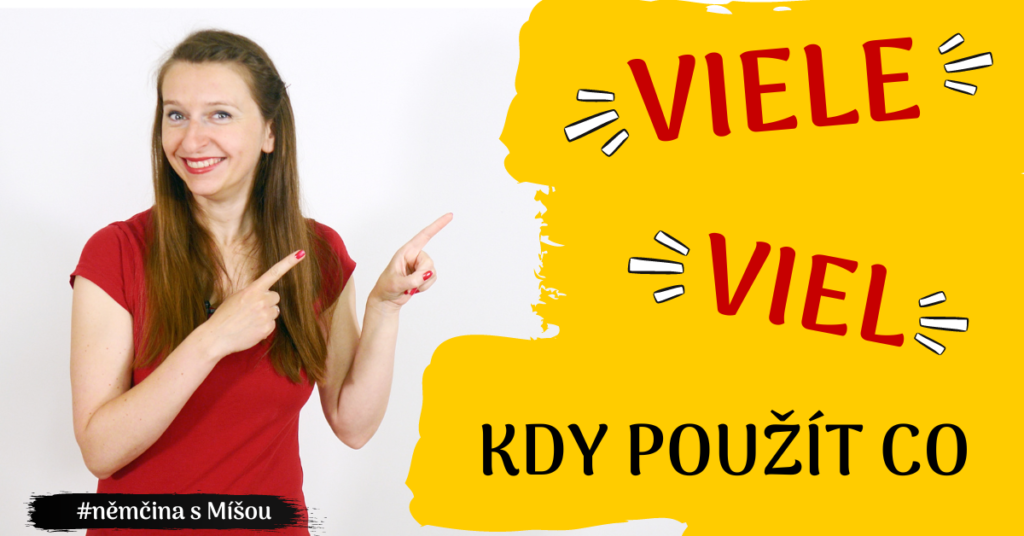 Němčina příslovce viel